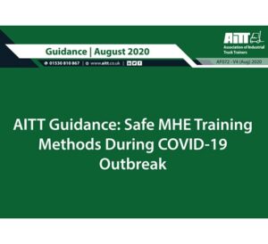 AITT release method statement for MHE training in COVID-19